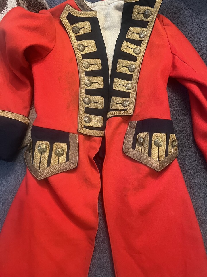 Old British Revolutionary War Red Coat Last Chance Bye | eBay