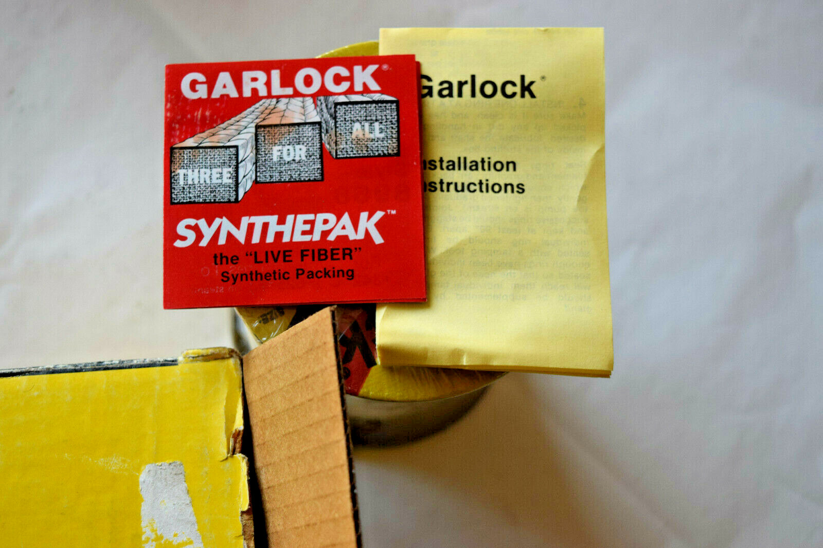 Garlock Compression Packing Synthepak style 8922 Synthetic Lattice ...