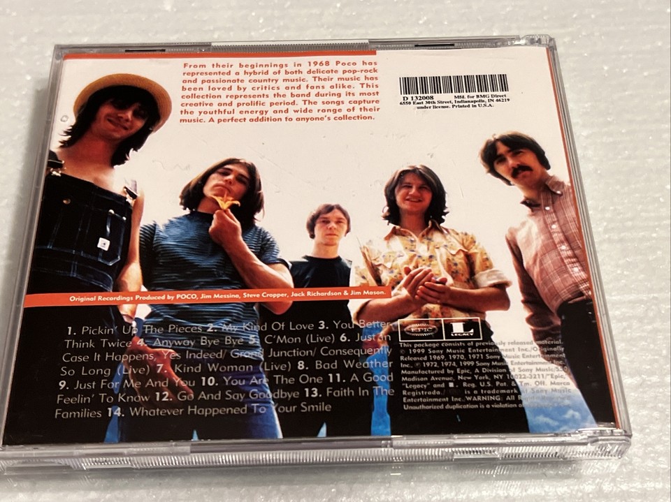 Very Best of Poco [Remaster] by Poco (CD, Legacy) GREATEST HITS TIMOTHY ...