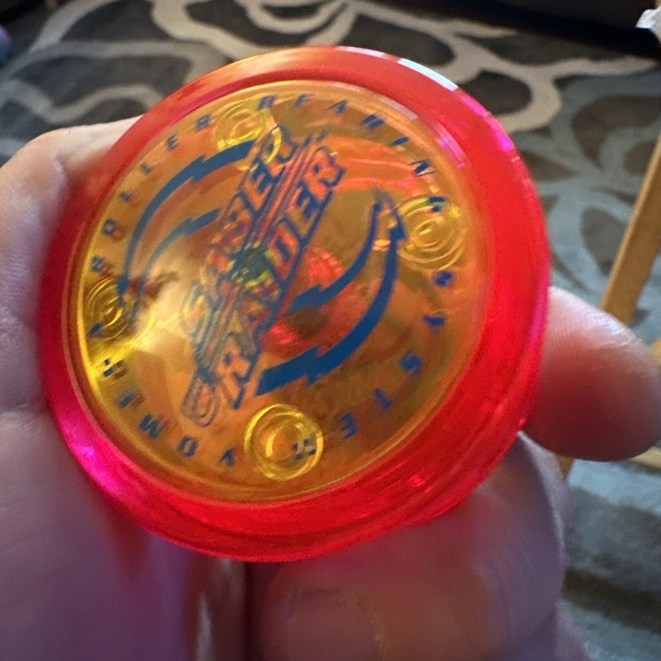 Yomega Vintage Saber Raider Yo-Yo Collectible In Rare Neon Matt Rose | eBay