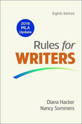 Rules for Writers with Writing about Literature (Tabbed Version) with ...