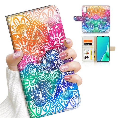 ( For Telstra Essential Pro 3 ) Flip Case Cover AJ24191 Mandala | eBay ...