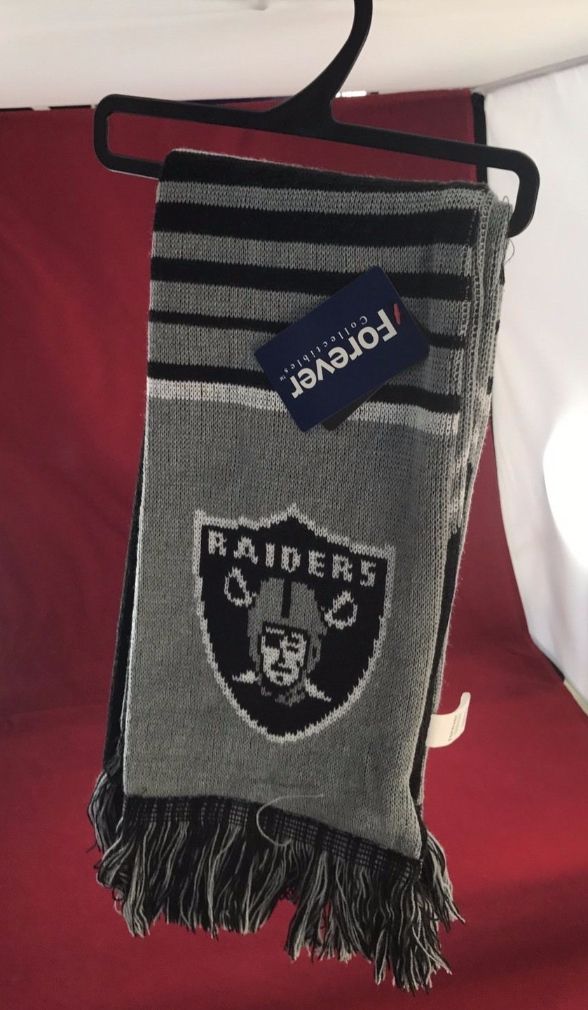 Forever Collectibles Oakland Raiders NFL Licensed Scarf | eBay