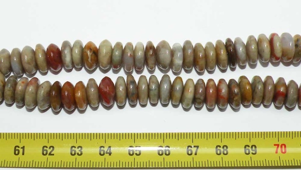 Set of 10 beads in Dinosaur Coprolite (USA - 003) | eBay