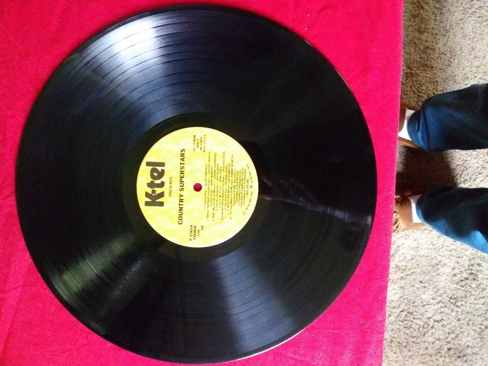 Vintage K-Tel "Country Superstars" Vinyl Album #WU 3340 | eBay