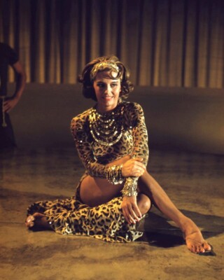 Cyd Charisse Exotic Leopard print costume Party Girl Leggy 16x20 Poster ...