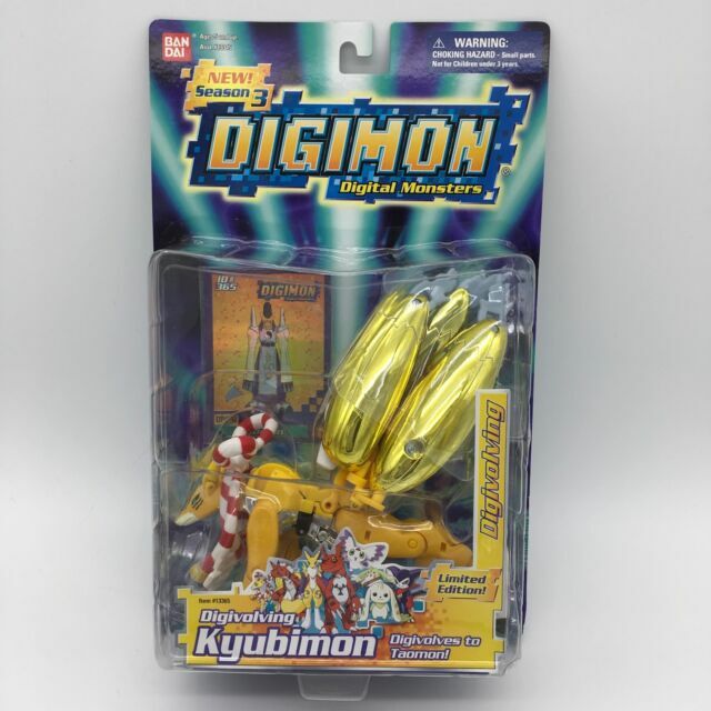 Bandai Digimon Digivolving Kyubimon Taomon Action Figure A30 for sale ...