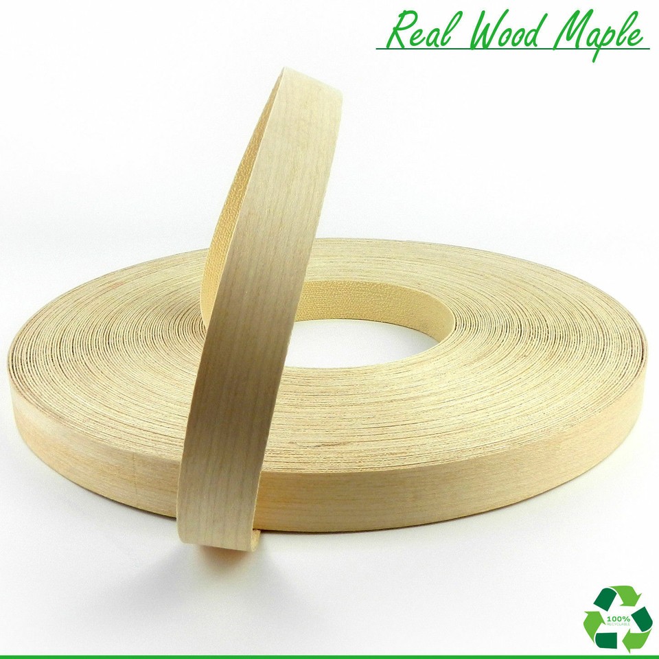 Furniture Edging Tape Iron On Pre Glued Melamine Strips Veneer Real ...