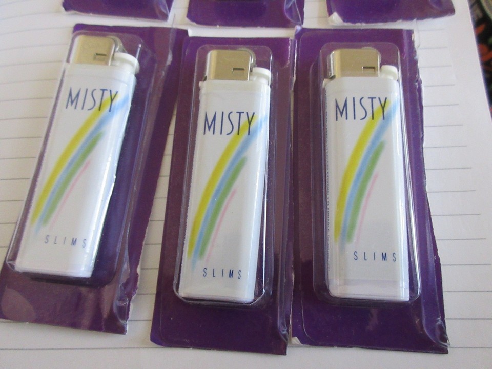 Misty Cigarette Lighters , Vintage , New/Old Inventory , Lot of 6 | eBay