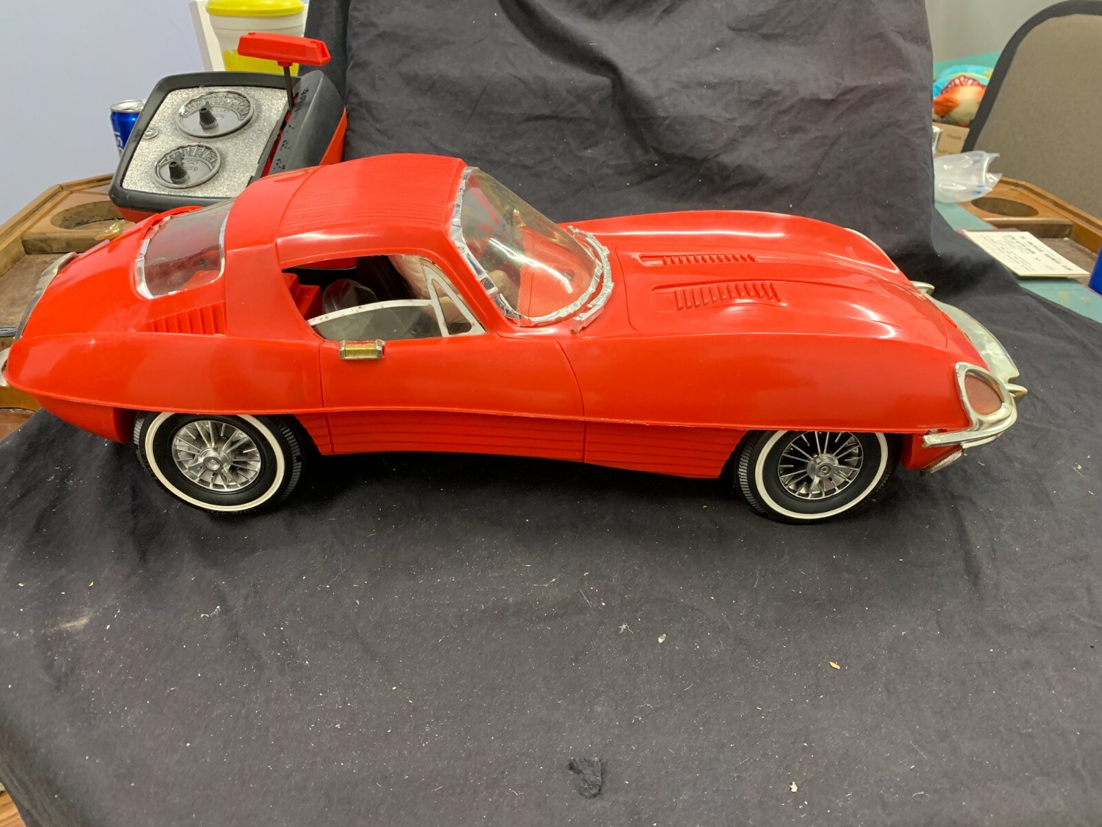 Vintage Topper Toys Johnny Speed Large Scale Remote Control Car in ...