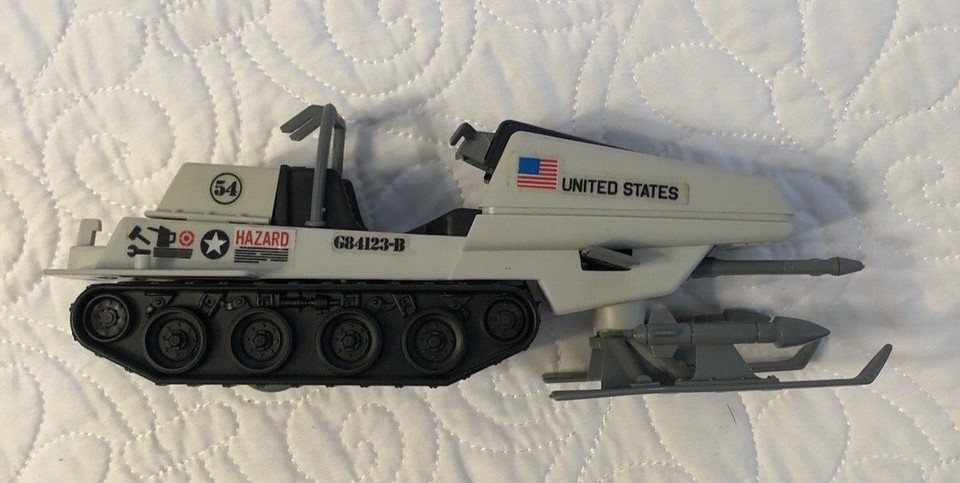 Ski Mobile Polar Battle Bear 100% Complete GI Joe 1983 Hasbro Action ...