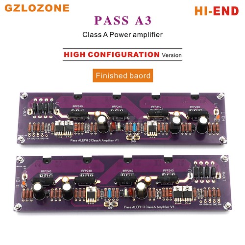 30W+30W PASS A3 Class A Power Amplifier KIT/Board Base On Pass Labs ...