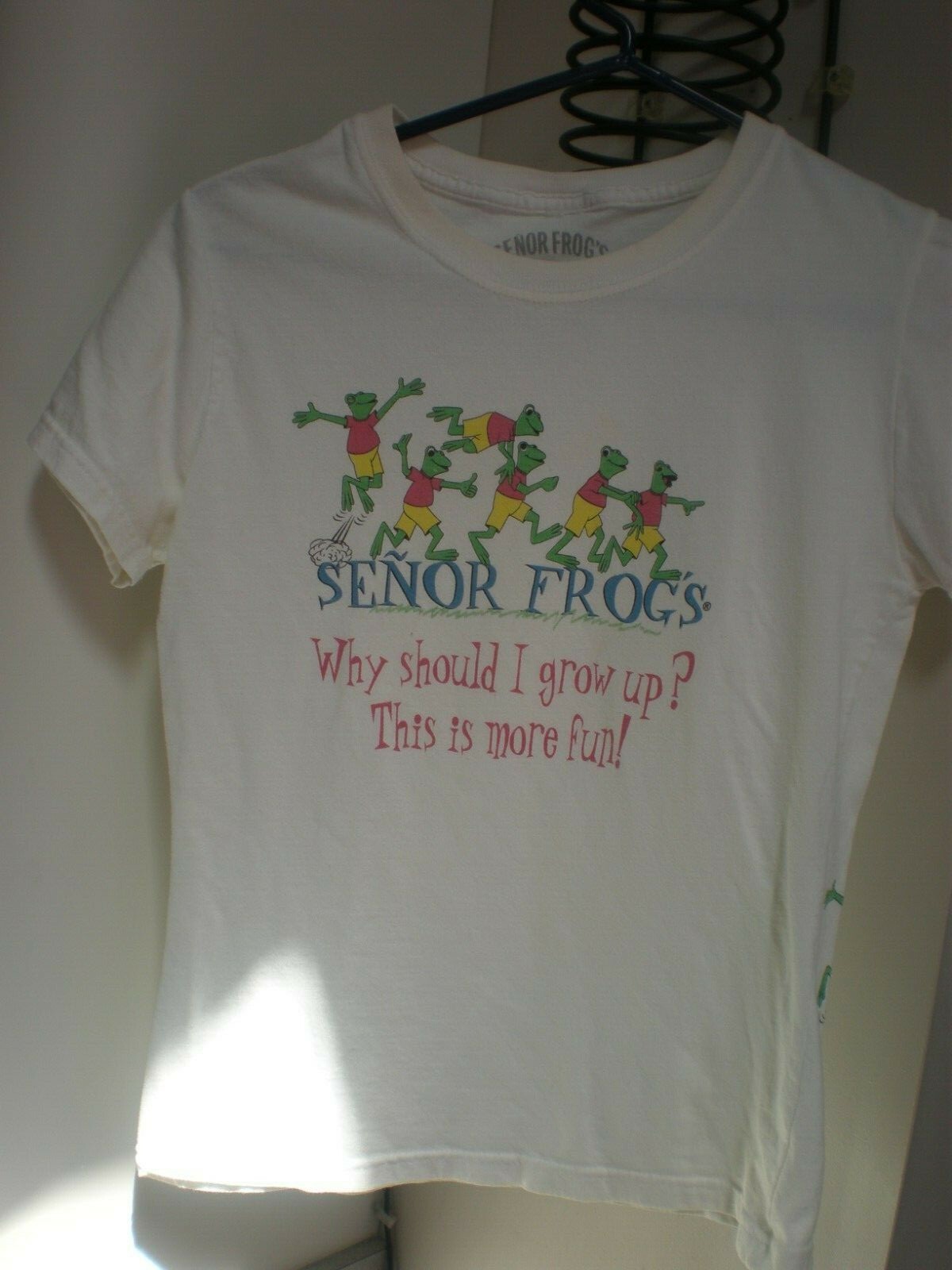 Vintage 90s Senor Frogs PUERTO VALLARTA Froggin Single Stitch T Shirt ...