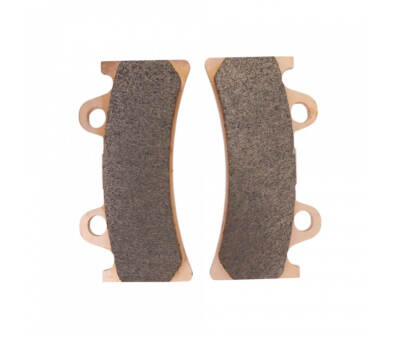 YAMAHA YZF 750 93/98 / 1000 FZR 94/95 - PLAQUETTES DE FREIN AVANT METAL ...