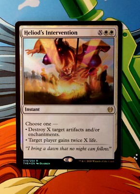 MTG Heliod's Intervention (Theros), 019/254 [EN], Foil Rare, NM | eBay.de