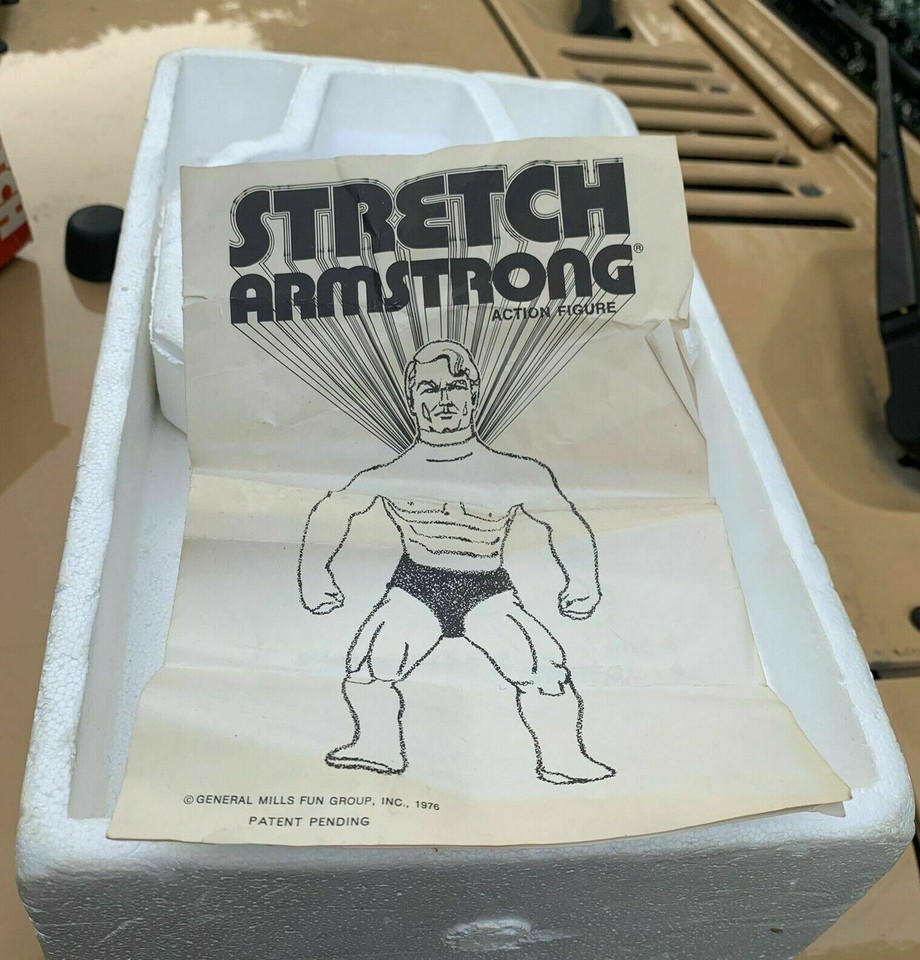 Stretch Armstrong KENNER 1976 WITH ORIGINAL BOX! - VINTAGE | eBay