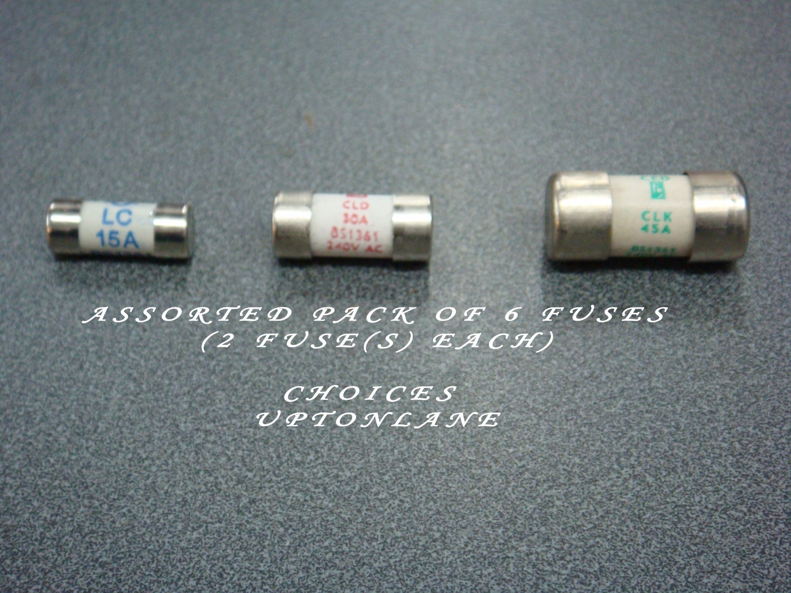 CED CONSUMER UNIT/FUSE BOARD 240V AC BS1361 CERTIFIED FUSES IN VARIOUS ...