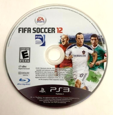 FIFA Soccer 12 Sony Playstation 3 PS3 2011 EA Sports Video Game DISC ...