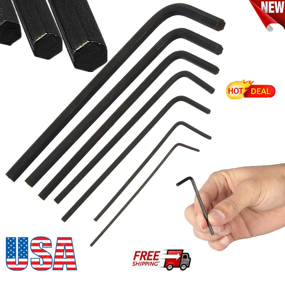 0.7mm-3mm Mini Allen Wrench Set Wrench Screwdriver Tool Alloy Steel Hex ...