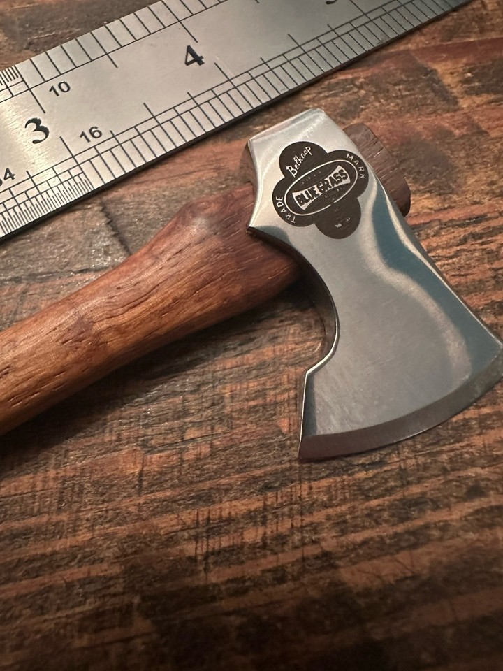 Micro Mini Axe Tribute Belknap Blue Grass Hatchet Package Letter Opener ...