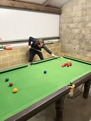 8 Foot By 4 Foot Slate Bed Snooker Table, Excellent Condition, | eBay UK