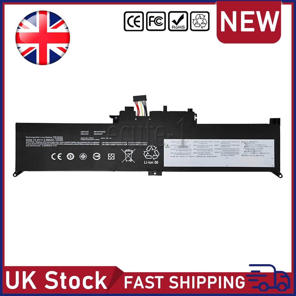 01AV432 01AV434 Laptop Battery for Lenovo ThinkPad Yoga 260 370 X380 ...