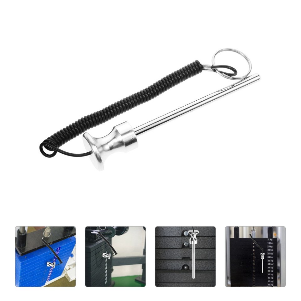 Fitness Equipment Pulley Accessories Weight Attachments Pin for Weights ...