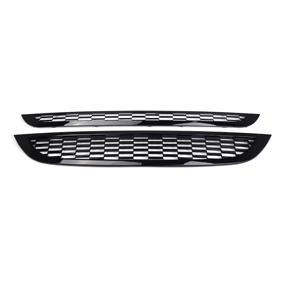 US Black Front Bumper Grille Mesh Grill For BMW Mini Cooper S R50 R52 ...