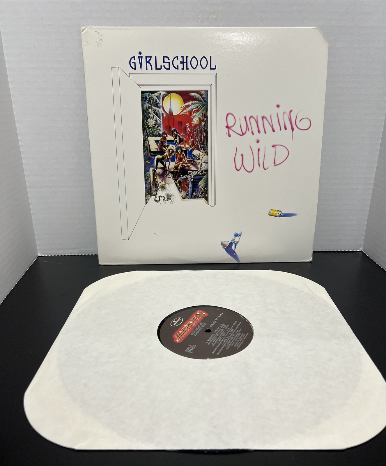 Girlschool- Running Wild- Heavy Metal- Vinyl | eBay