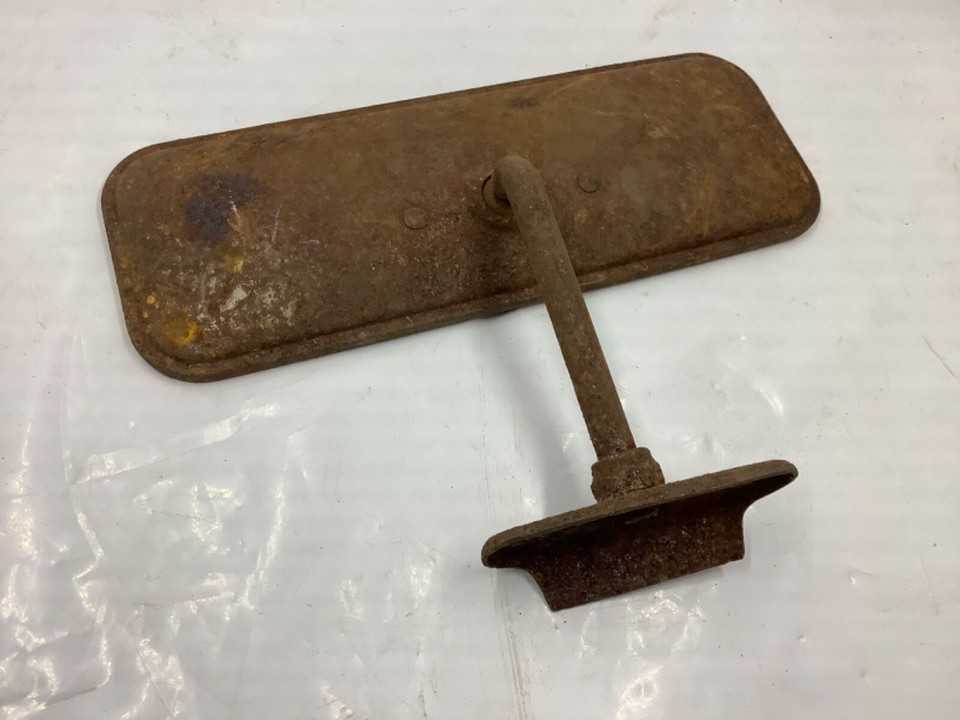 1940's 50's Car Truck Rat Rod Interior Rear View Mirror With Rusty ...