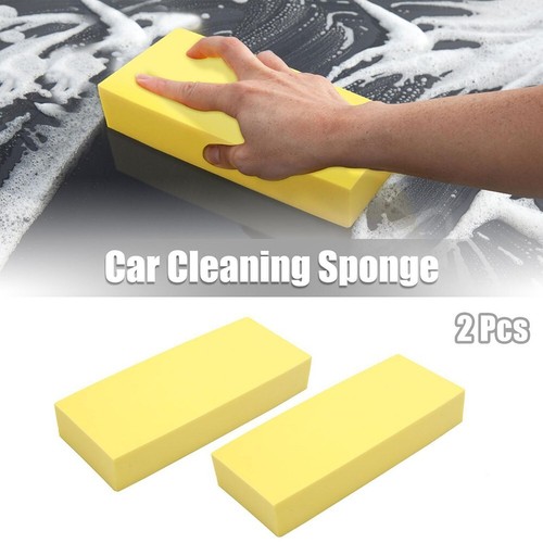 2Pcs Water Absorbing Sponge Foam Block Washing Cleaning Tool Car Wash ...
