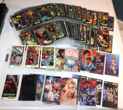 MASTER SET 1995 Spawn Widevision Card Set + chase sets ToddChrome NM ...