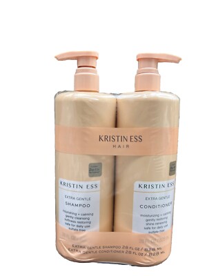 Kristin Ess Extra Gentle Shampoo and Conditioner Set Duo 28 fl oz. NEW ...