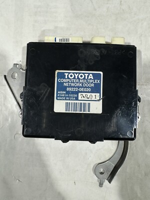 TOYOTA 89222-0E020 Tailgate Computer Module Multiplex Network Door ...