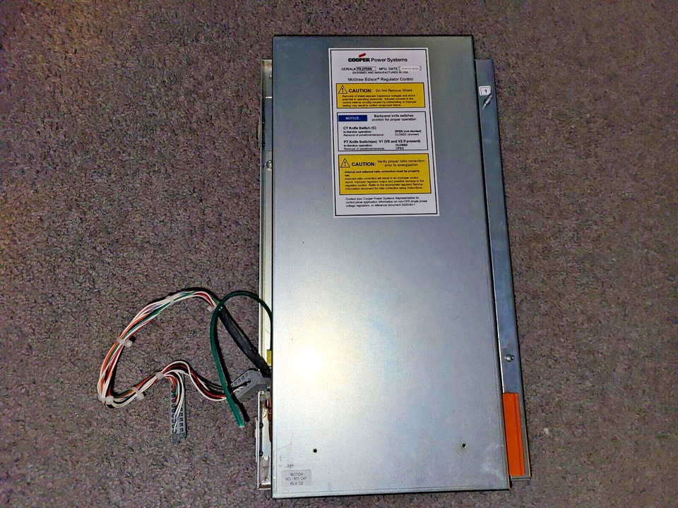 Cooper Power Systems CL-6A Regulator Control | eBay