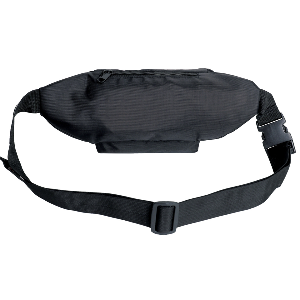 Black Crossbody Waist Polyester Fanny Pack Belt Strap Quick Release ...