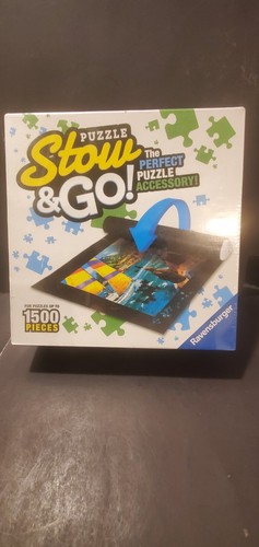Ravensburger Puzzle Stow And Go Mat (1500pc Puzzle) Travel 46x26" mat ...