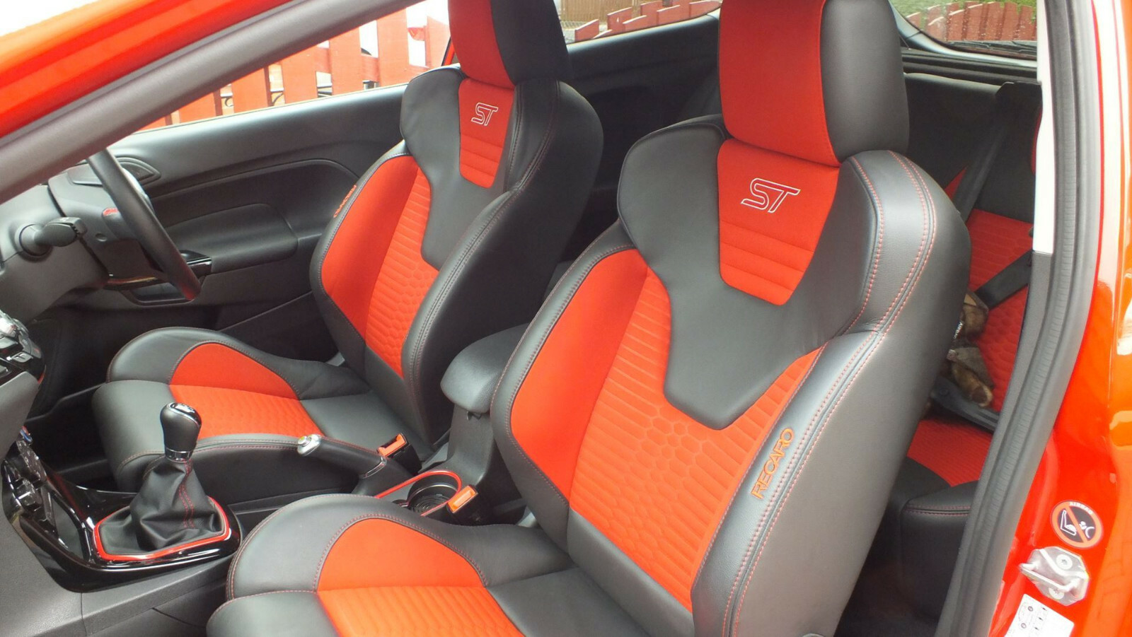 Front Protective RECARO Seat Cover - Ford Fiesta ST 2013+ ST180 | eBay UK