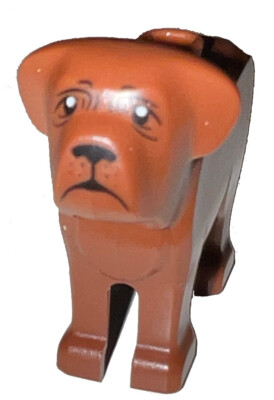 NEW LEGO Dog Neapolitan Mastiff - Reddish Brown Harry Potter Fang | eBay