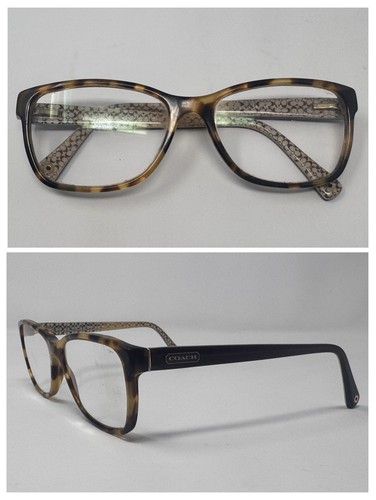 Coach Eyeglass Frames HC6013T Julayne 54-16-135 Spotty Tortoise 5238 | eBay
