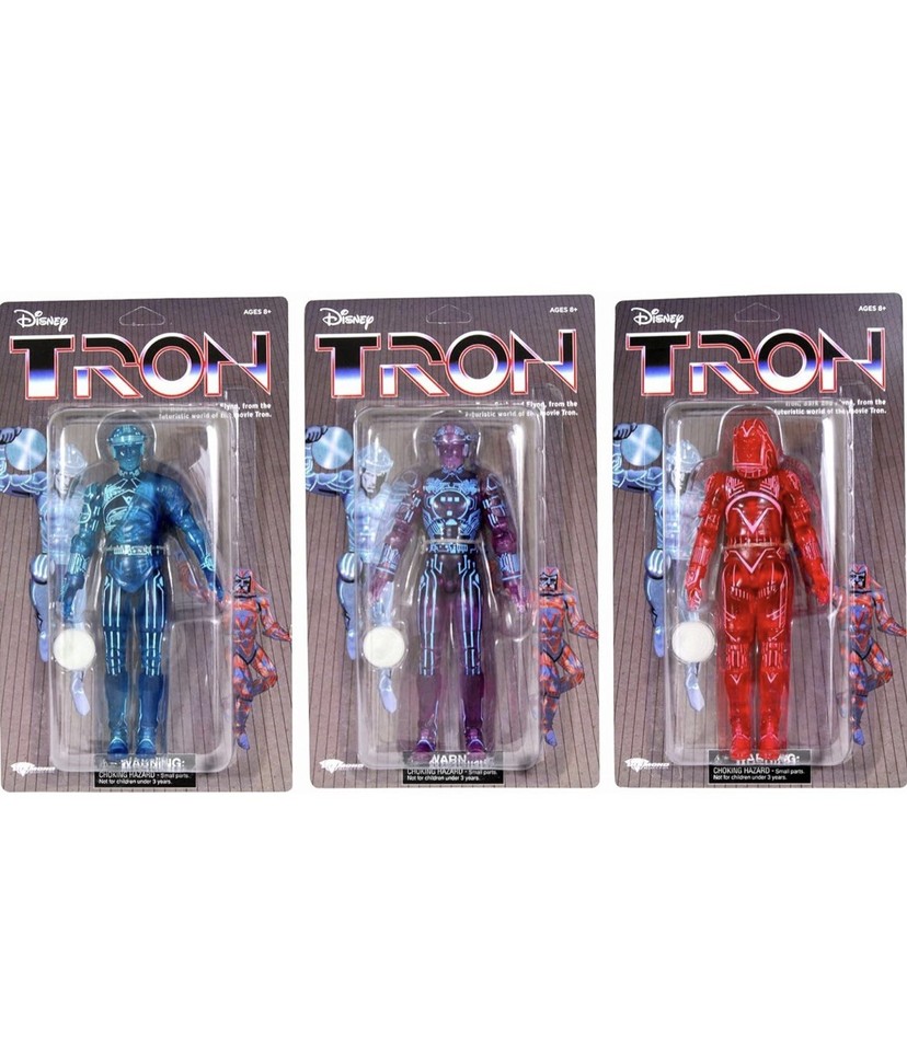 Tron Ares: LIMITED EDITION GITD Tron Flynn Sark 3 Pk 40th SDCC 2021 ...