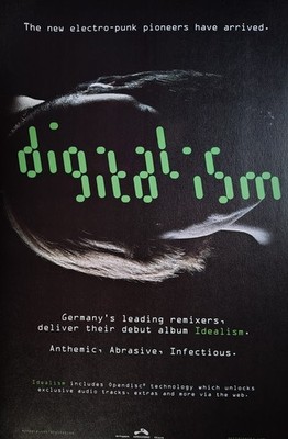 Digitalism 11x17 Record Store Promotional Poster | eBay
