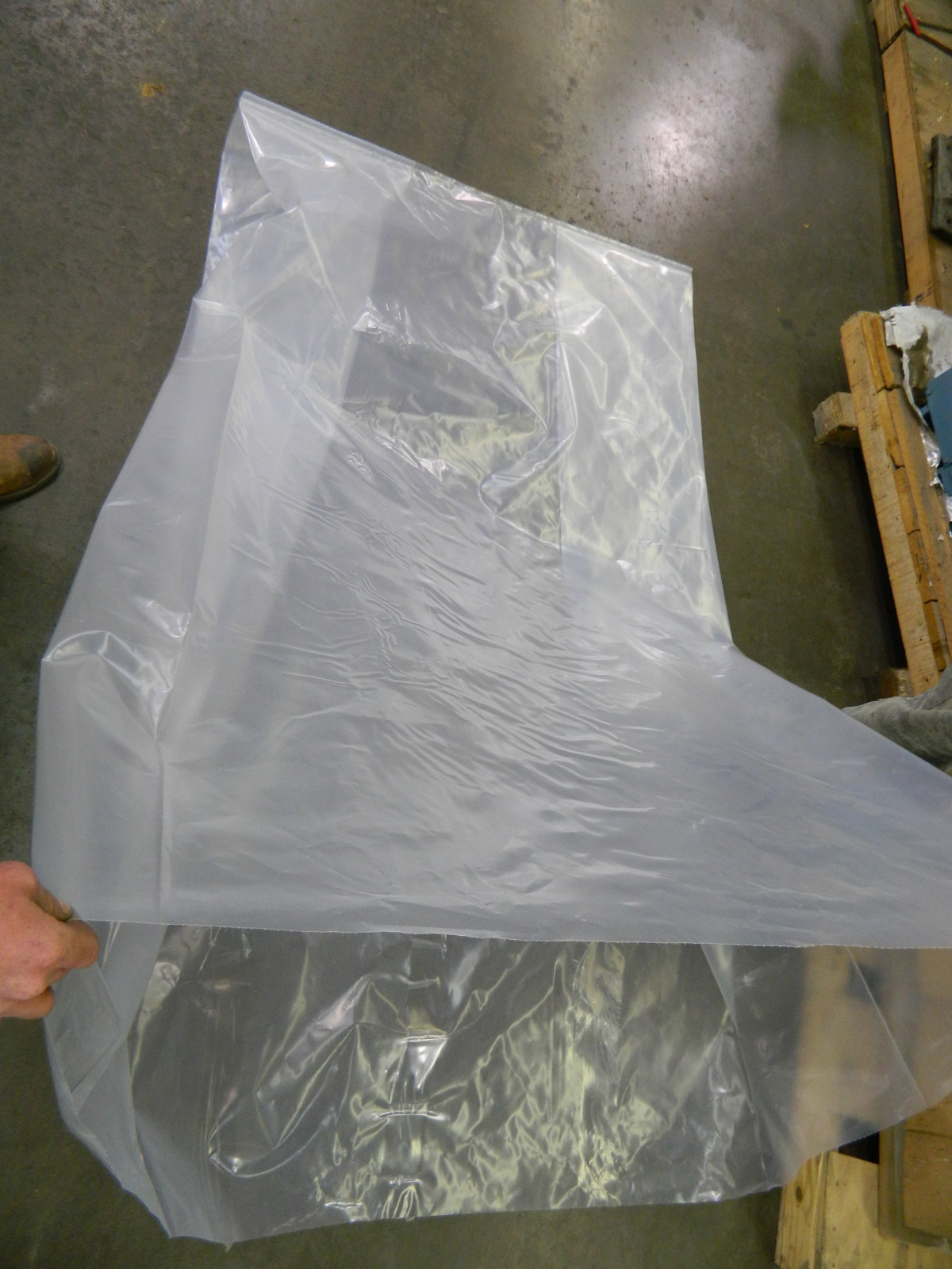 lot of 25 per roll 8 MIL PLASTIC POLY EXTRA LARGE BAG BAGS 47.5"x32"x82 ...