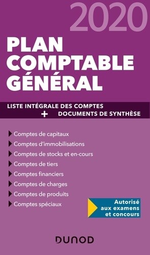 Plan comptable général 2020 - Plan de comptes & documents de synthèse ...