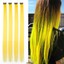 10 peices Highlight Clip In Colored Hair Extension Color Strip Straight ...