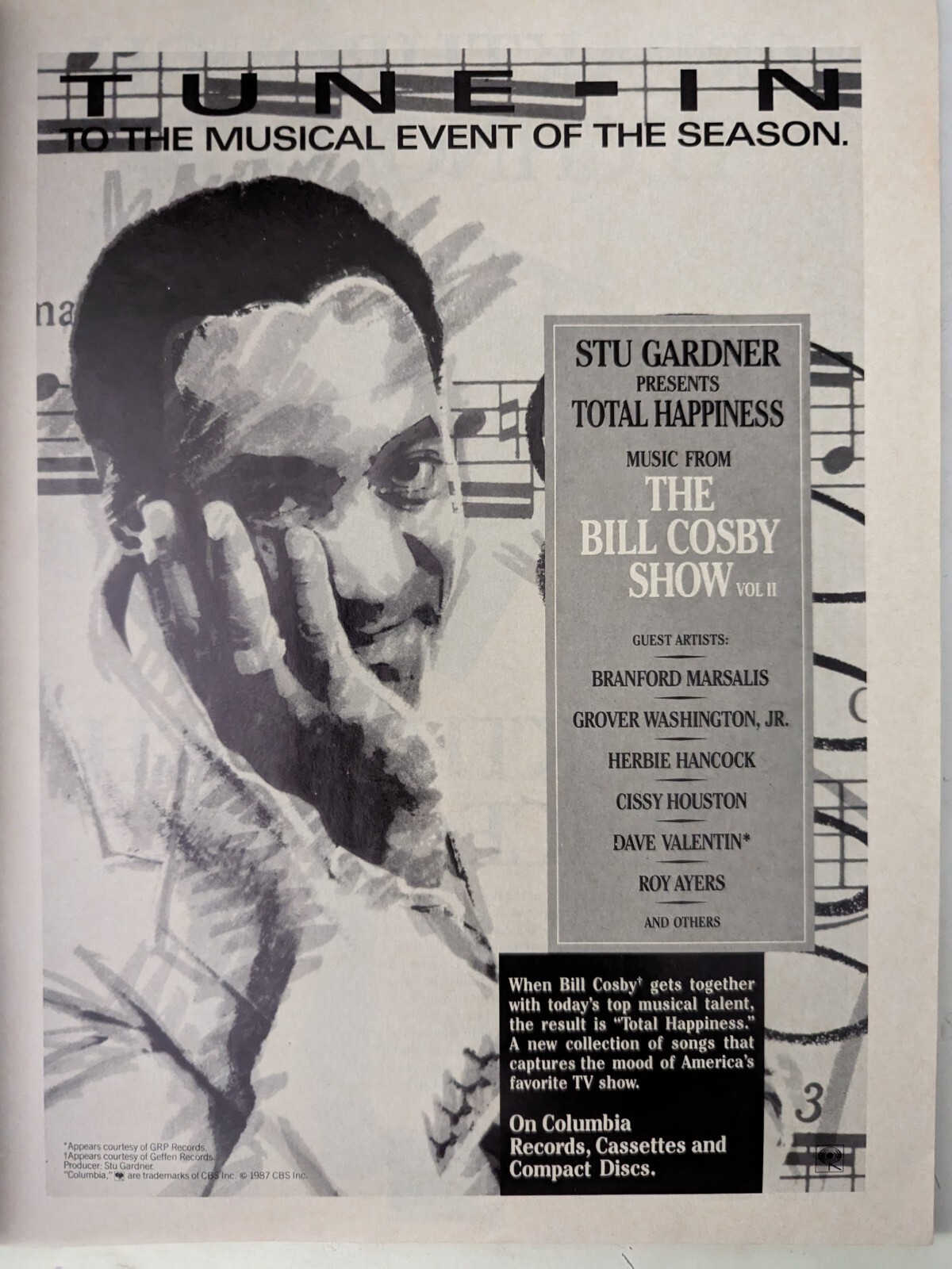 Musician Magazine November 1987 George Harrison, Michael Jackson, Neil ...