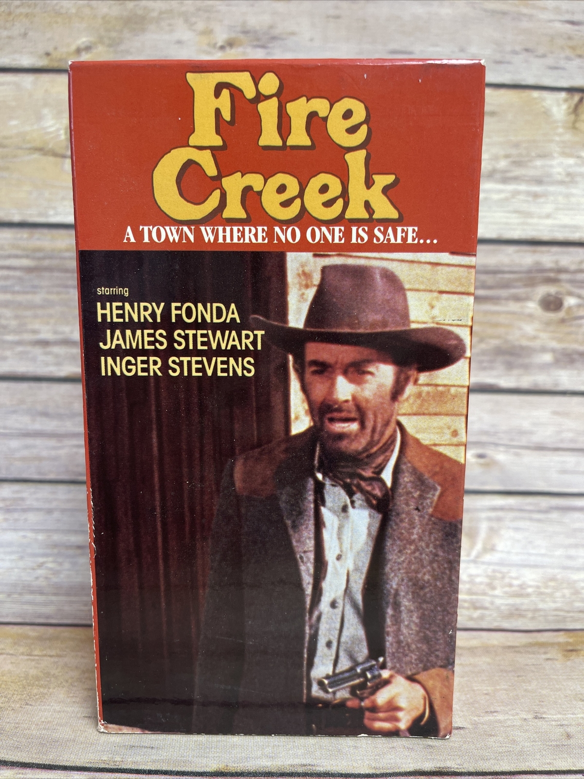 FIRE CREEK (vhs) Henry Fonda, James Stewart, Inger Stevens. VG. Rare ...