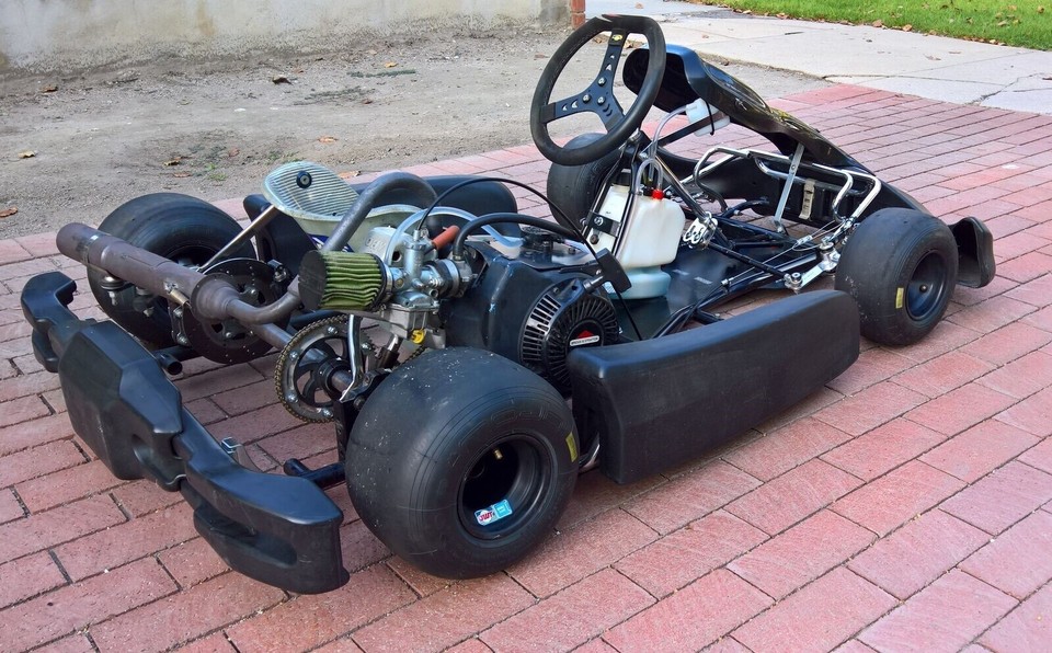 CRG MMR 1010mm Cadet Kart Chassis + Briggs & Stratton World Formula ...