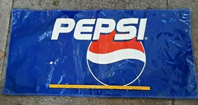 Large Genuine Pepsi Cola Store Flag Banner 33"x 69" | eBay