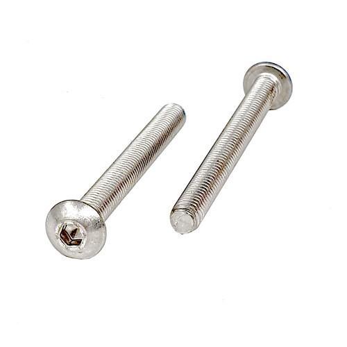 5mm Button Head Bolts / Screws M5 x 50mm A2 Stainless Steel Allen Key ...